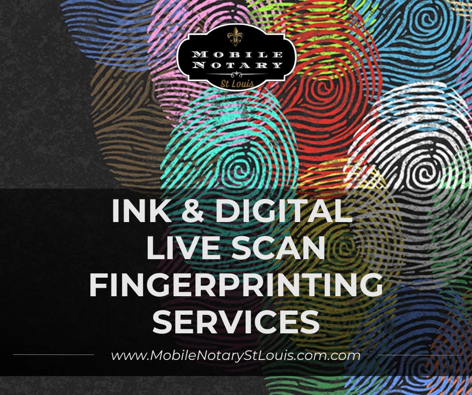 A Notary's Role in the Fingerprinting Process